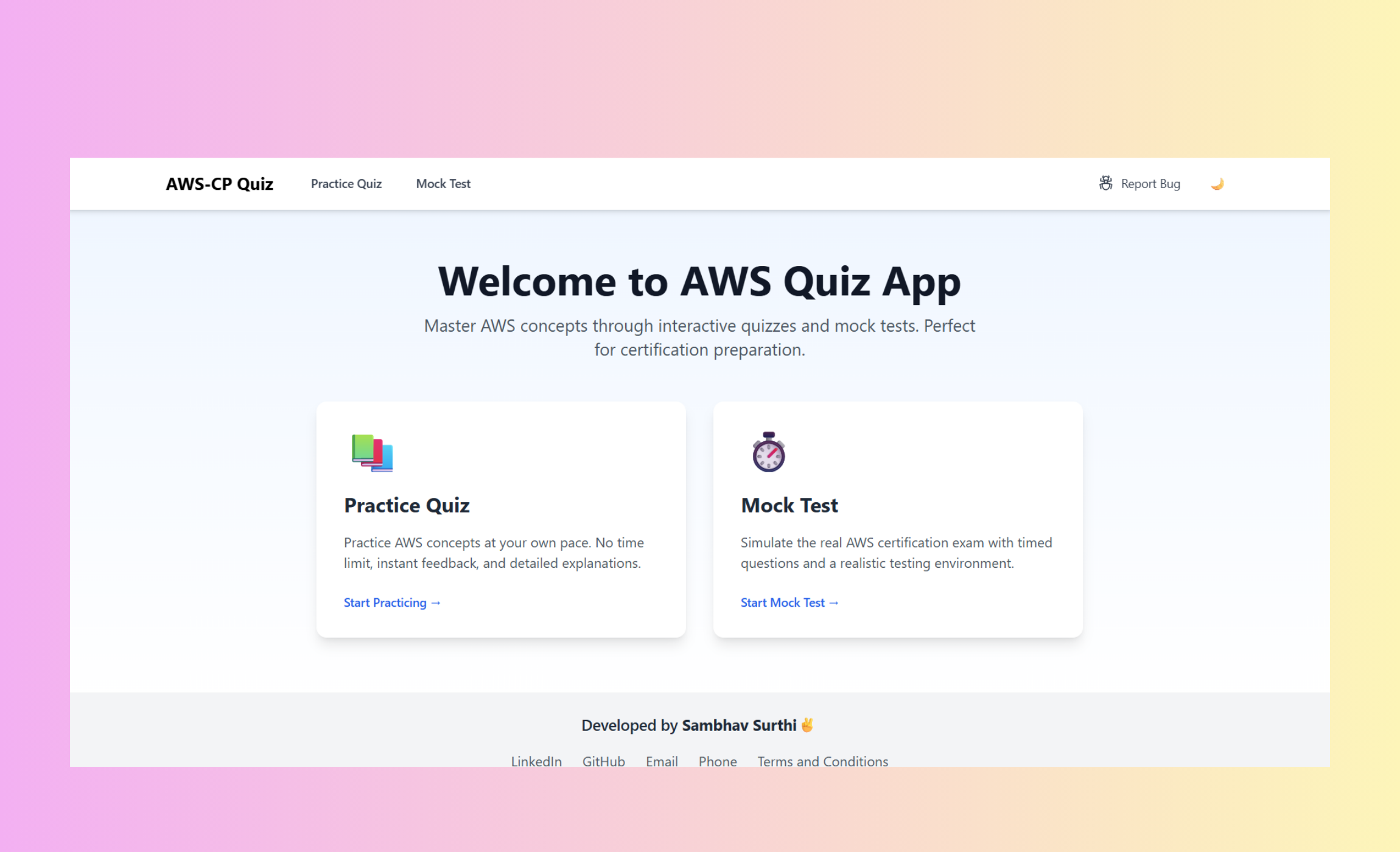 Sambhav Surthi | AI & Machine Learning Engineer - Full Stack Developer